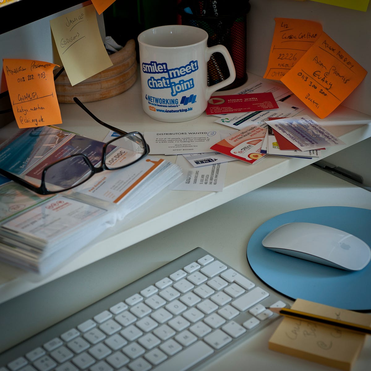 How to collate and record the business cards you collect at networking ...