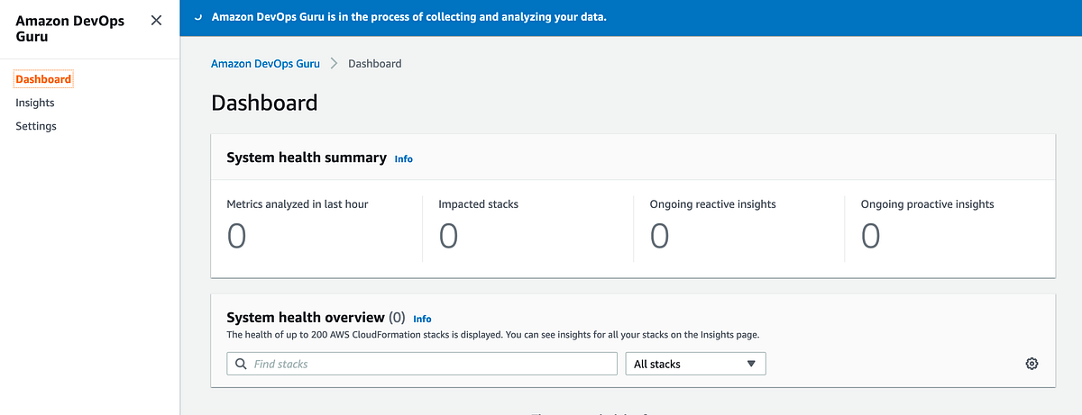 An early look at AWS DevOps Guru. First Impressions | by Augusto Rosa ...
