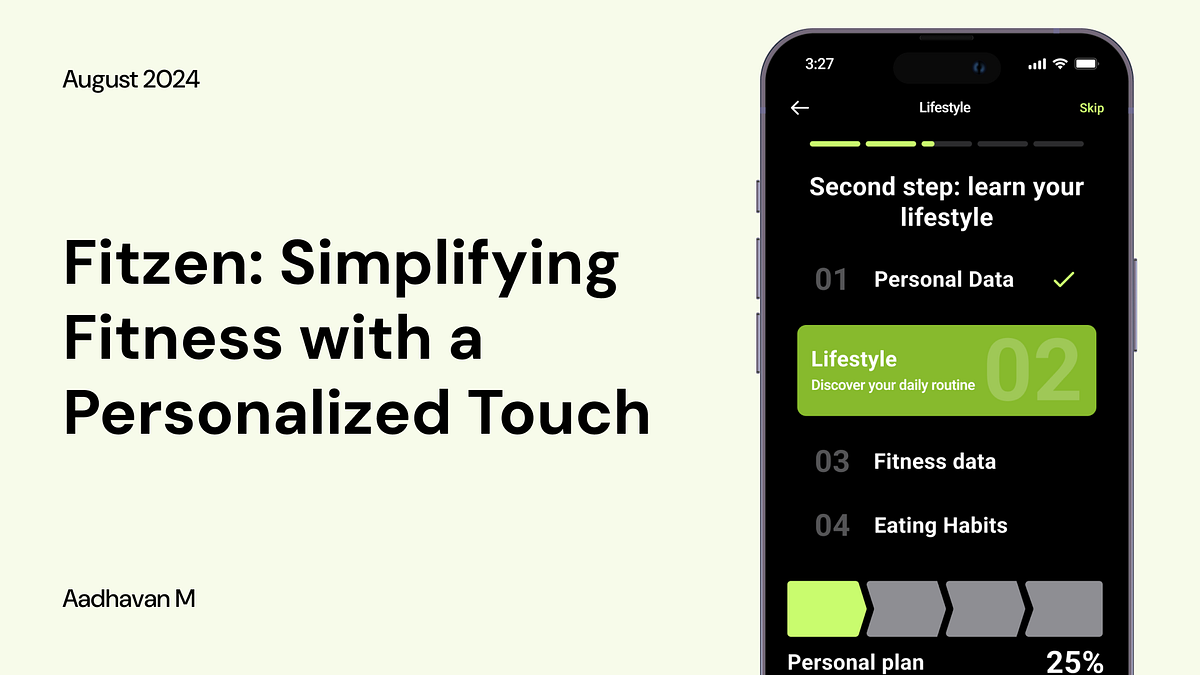 Fitzen: Simplifying Personalized Fitness Journeys with an Engaging ...
