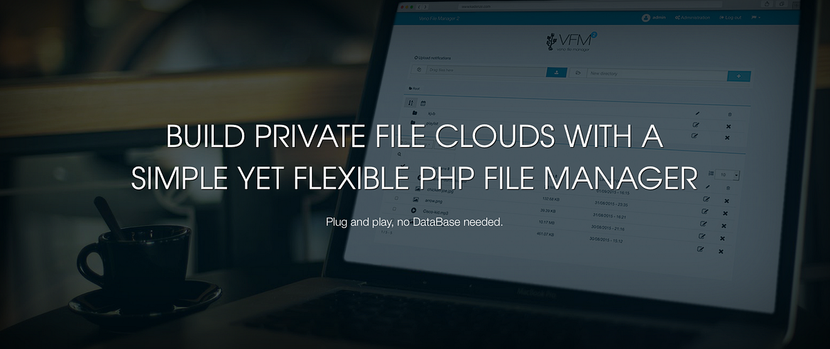 Veno File Manager 2. VFM 2 is a simple PHP script, useful to… | by Nicola Franchini | Medium