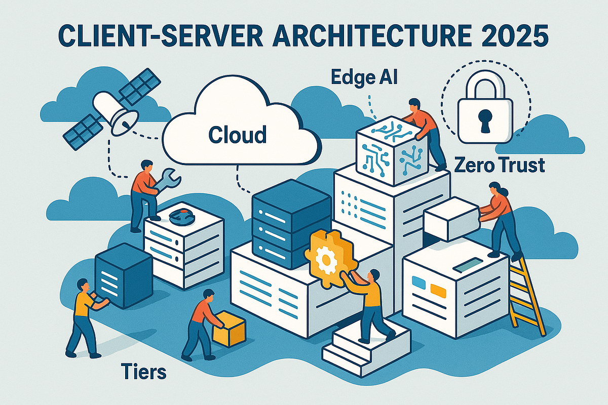 Client-Server Architecture 2025: Tiers, Cloud, Edge AI & Zero Trust ...
