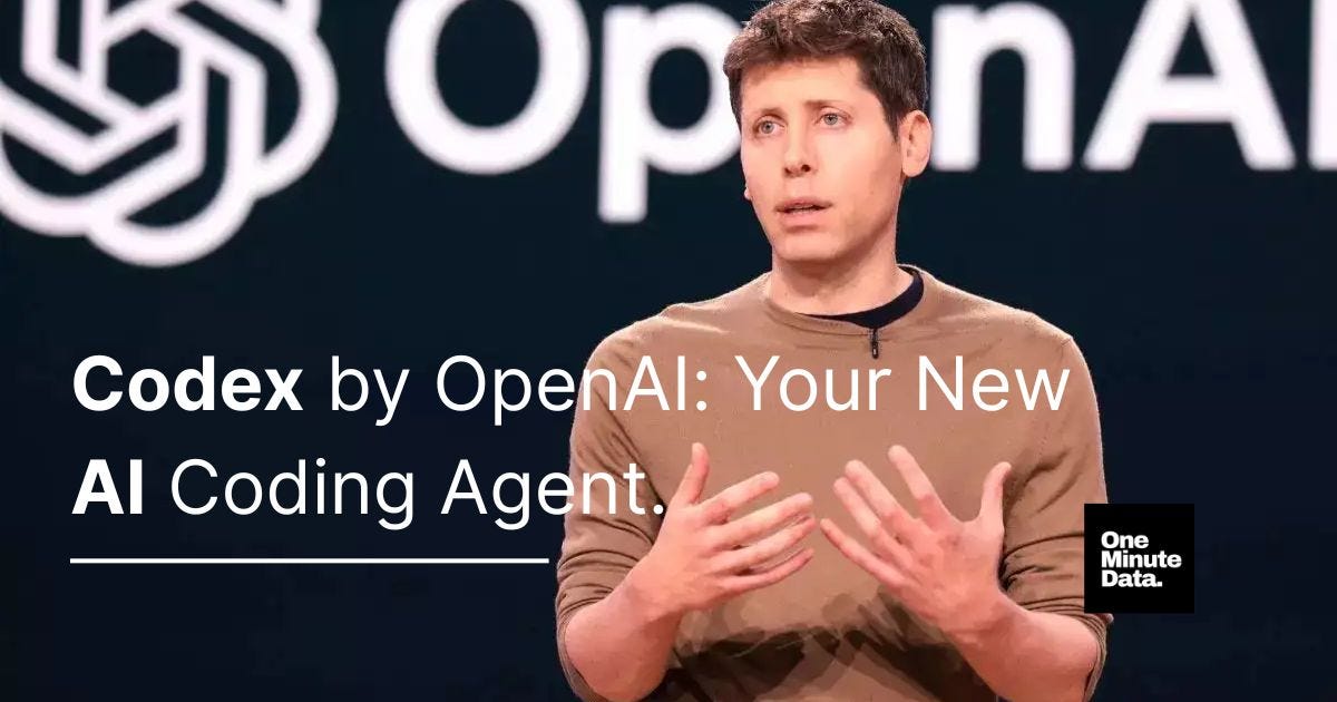 Codex by OpenAI: The Cloud Agent Redefining How We Code | by One Minute Data | Medium
