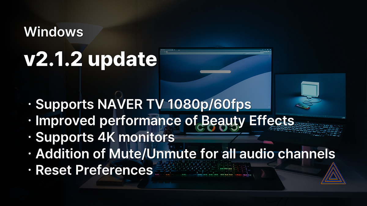 [Windows] v2.1.2 Update (Supports NAVER TV 1080p/60fps / Supports 4K ...