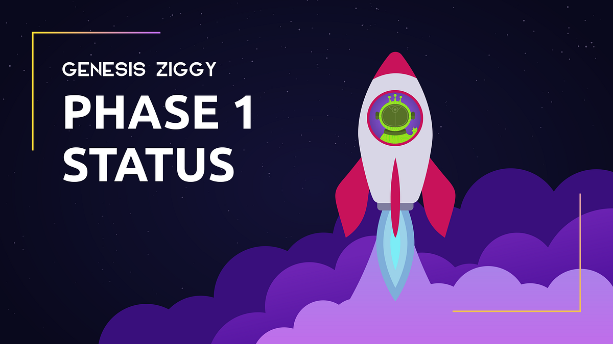 Genesis Ziggy Phase 1 Status. Phase 1 of the Genesis Ziggy sale is ...