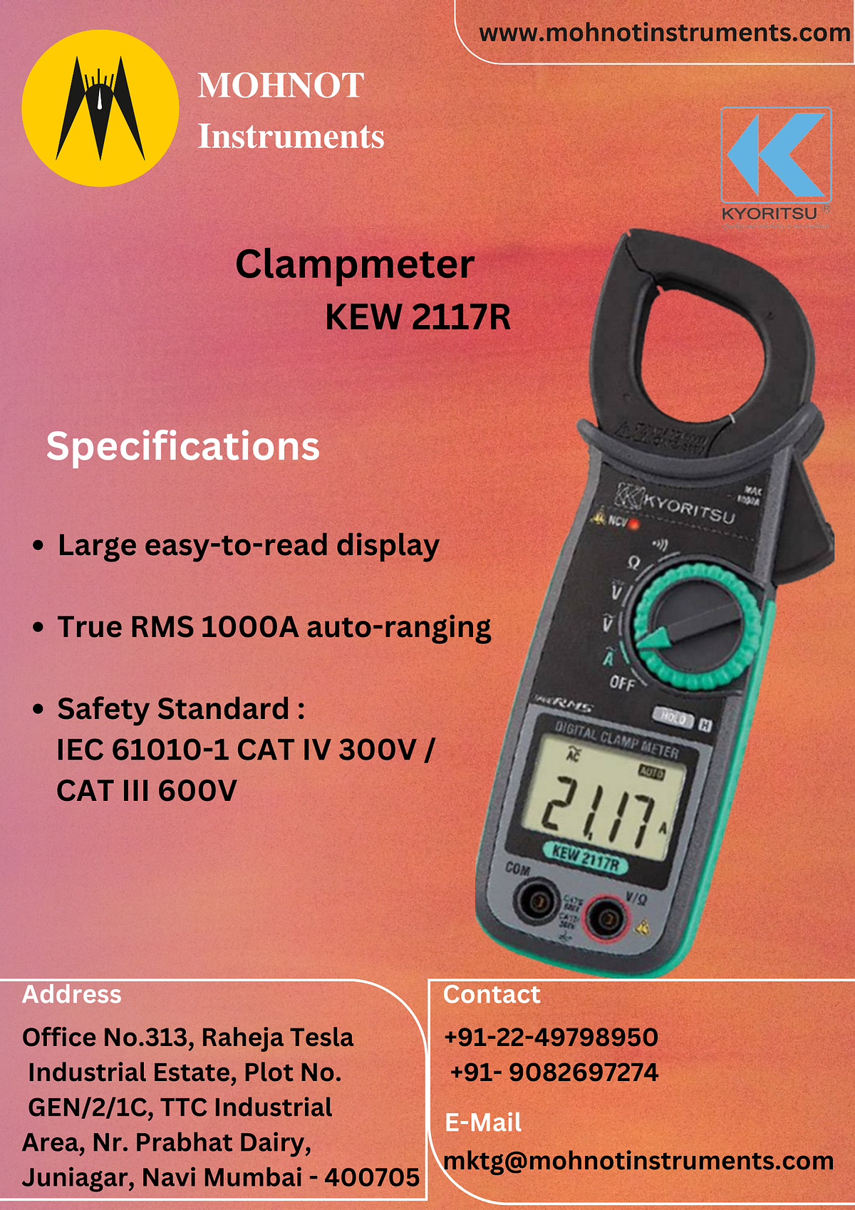 https://mohnotinstruments.com/clampmeter/ A clamp meter, also known as ...