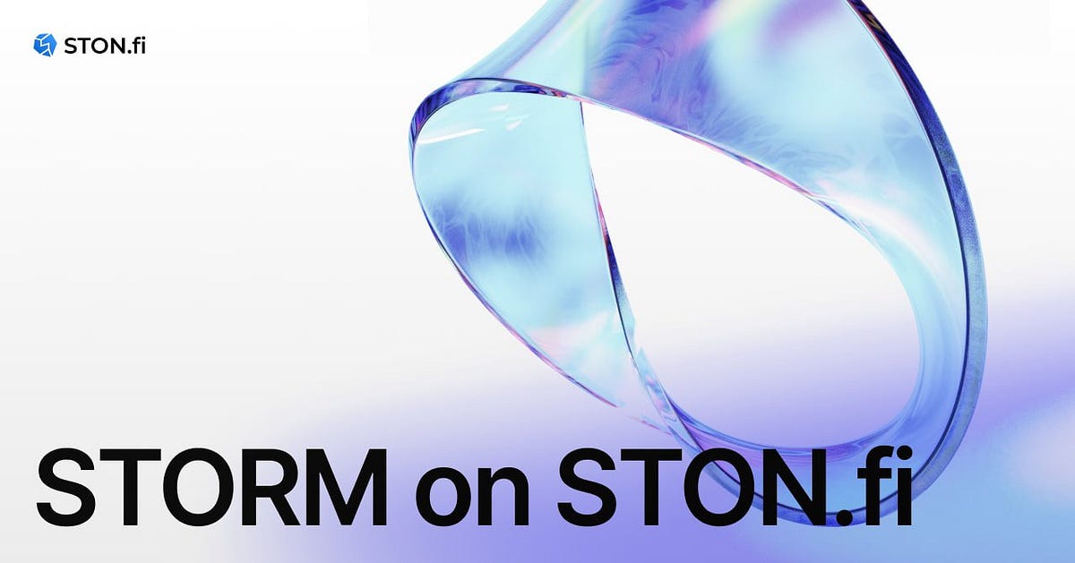 STORM Token Launch: Revolutionizing Decentralized Trading on TON | by ...