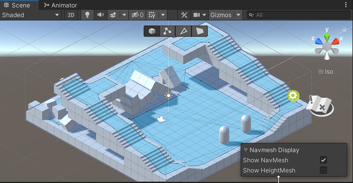 Using NavMesh Obstacles in Unity. Today we visit the scene of an emergent… | by Micha Davis ...