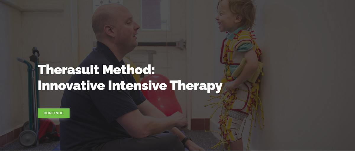 Therasuit Method: Innovative Intensive Therapy - Timmermans Method - Medium