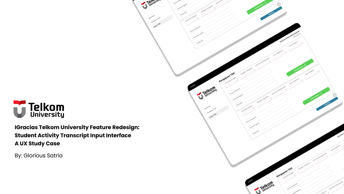 IGracias Telkom University Feature Redesign: Student Activity ...