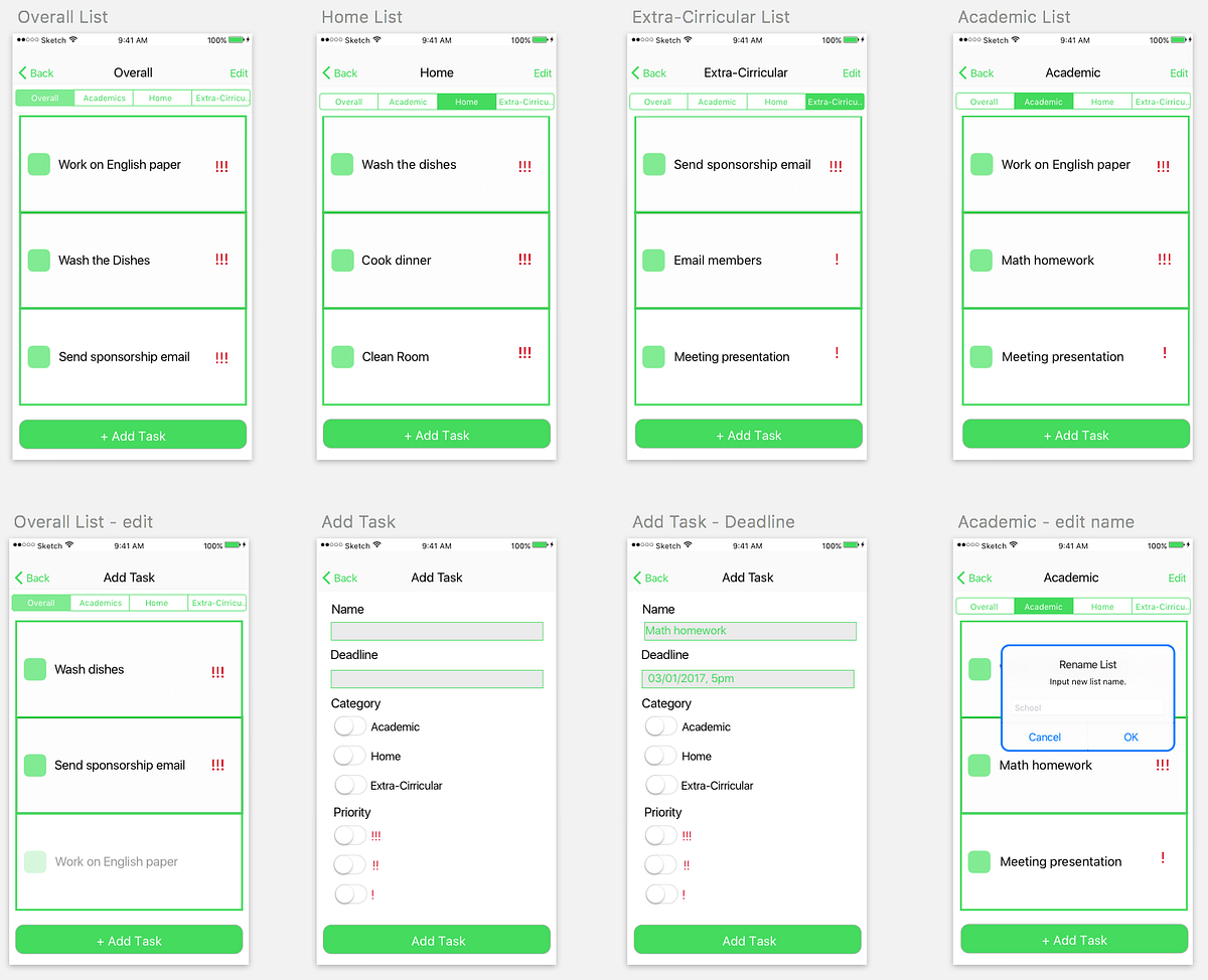 A8: Interactive Prototype. Design | by Emily Wong | Medium