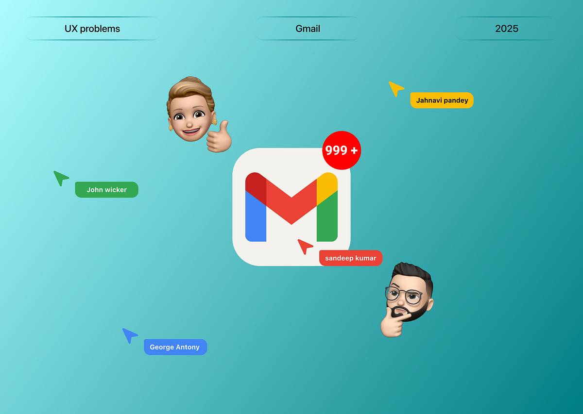 Solving UX problem in Google Gmail and introducing some new features. | by Sandeepkumar | Feb ...