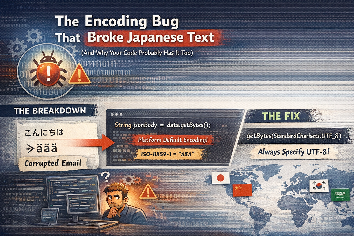 The Hidden Encoding Bug That Broke Japanese Text (And Why Your Code ...