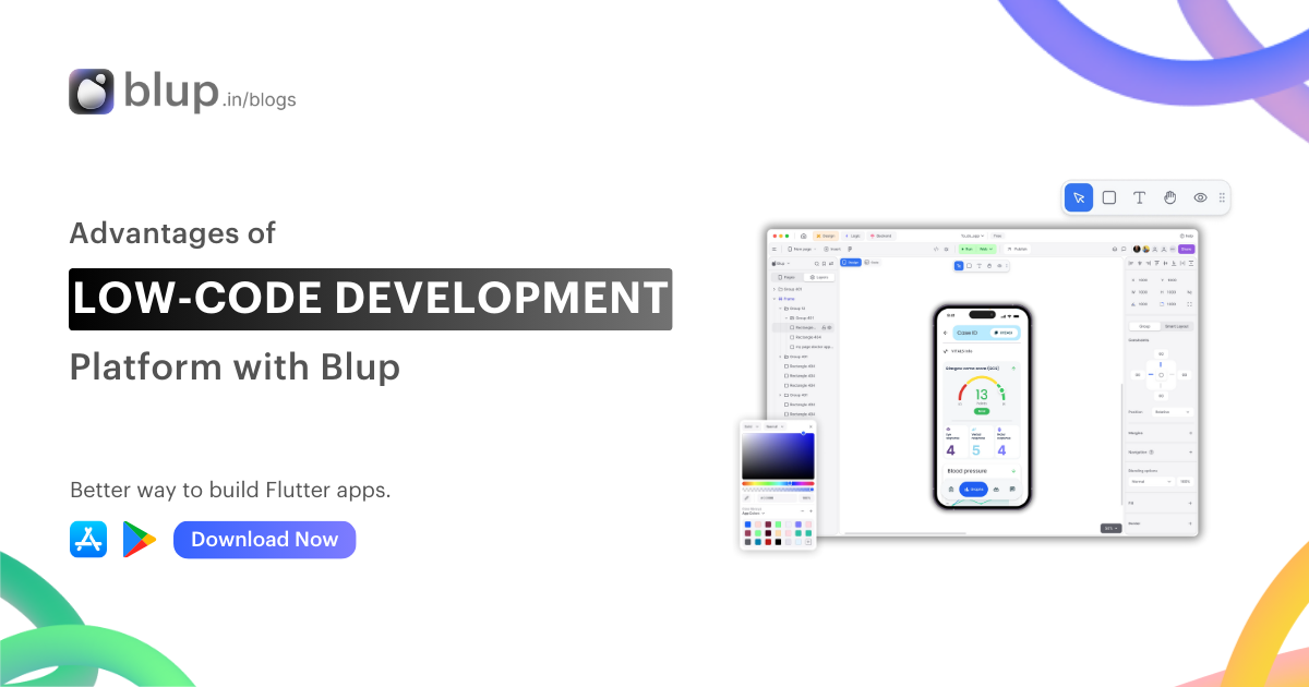 Advantages of Low-Code Dev Platforms with Blup: Flutter App Builder. | by Blup | Medium