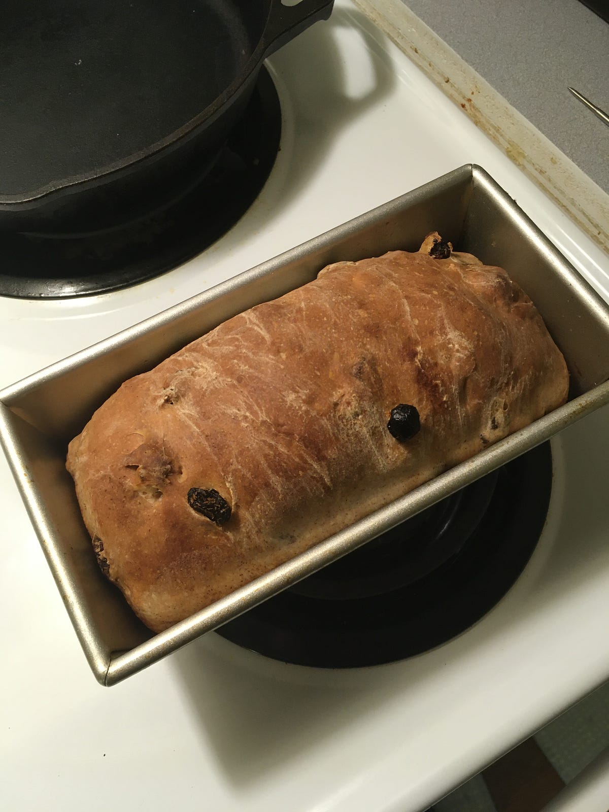 Cinnamon raisin it up. Welp! It’s cinnamon raisin walnut bread… | by ...