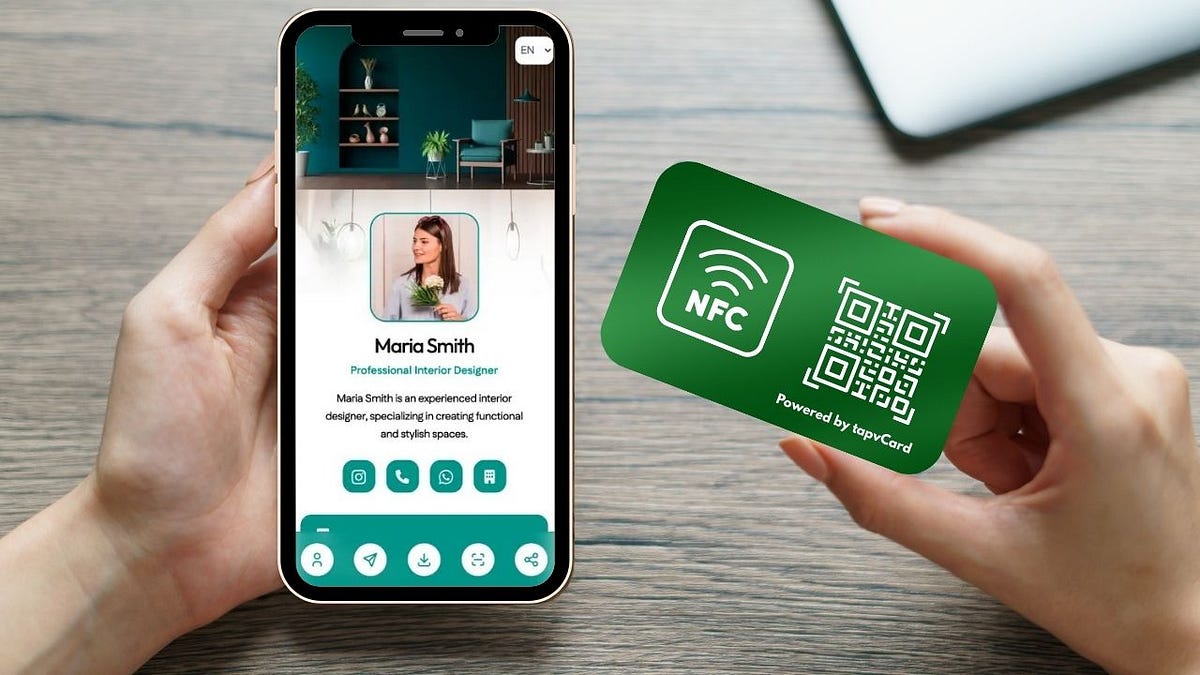 What is a Smart Business Card?. A smart business card uses NFC (Near ...