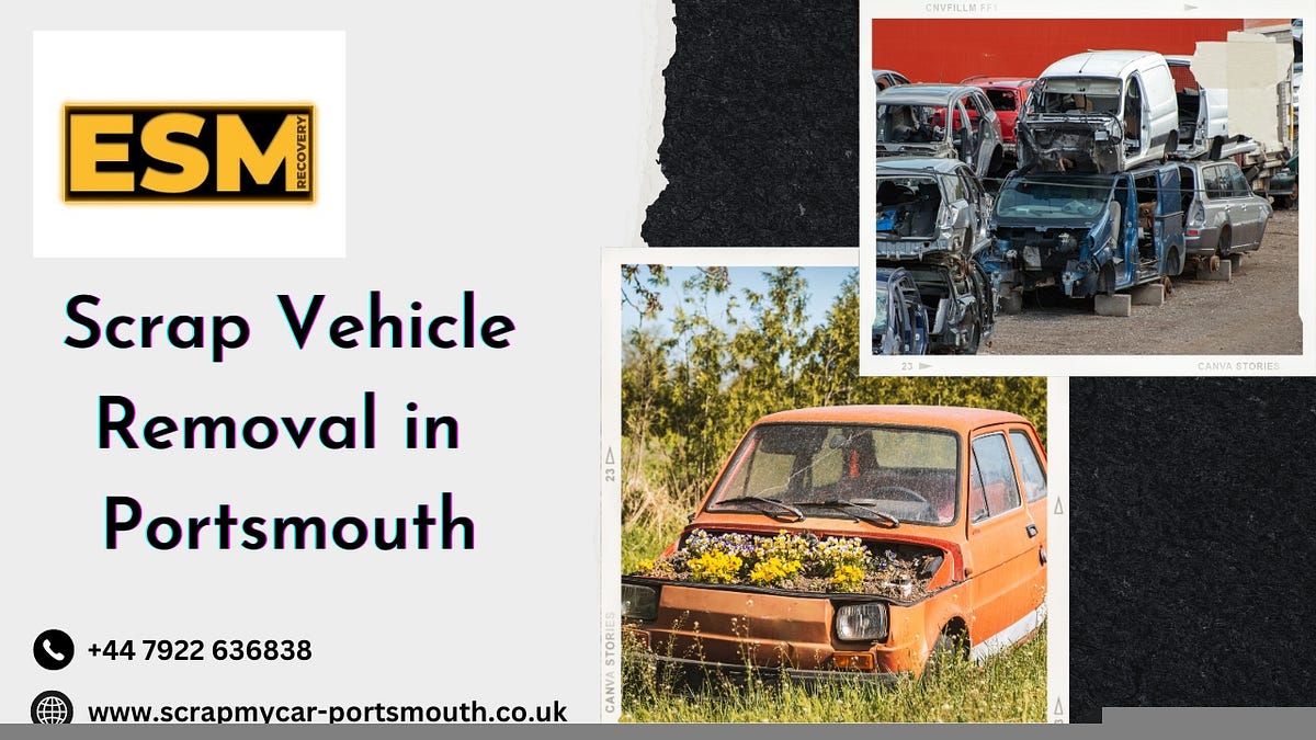 Scrap Car Removal is Financially Rewarding - Esm Recovery - Medium