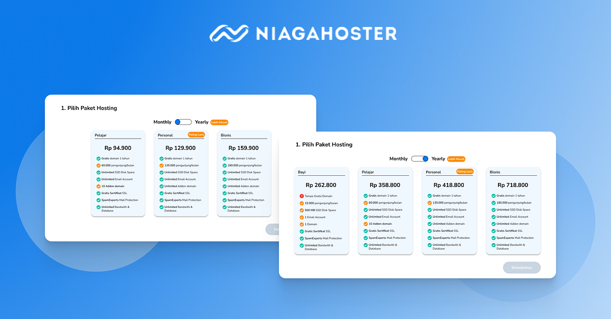 Redesign of Niagahoster Checkout Page | by Fadelazka | Medium