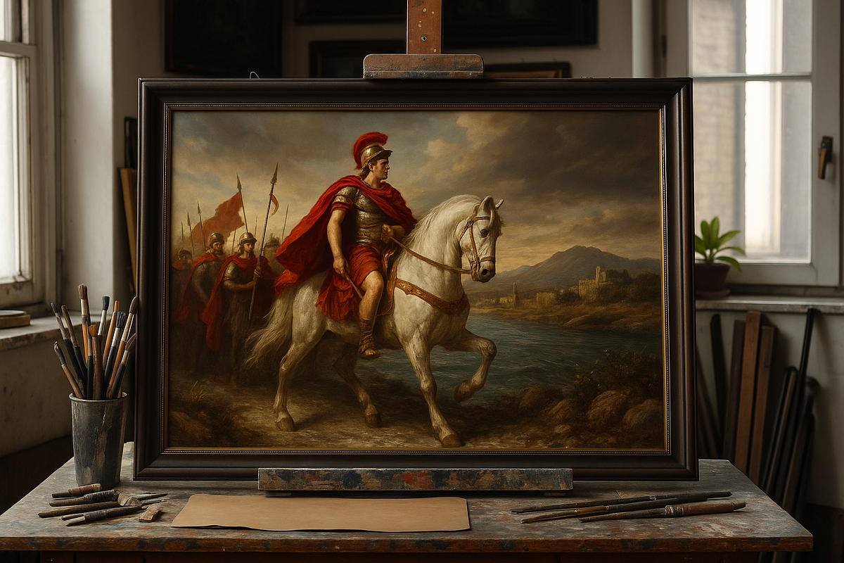 Julius Caesar Crossing the Rubicon: The Moment That Changed History ...