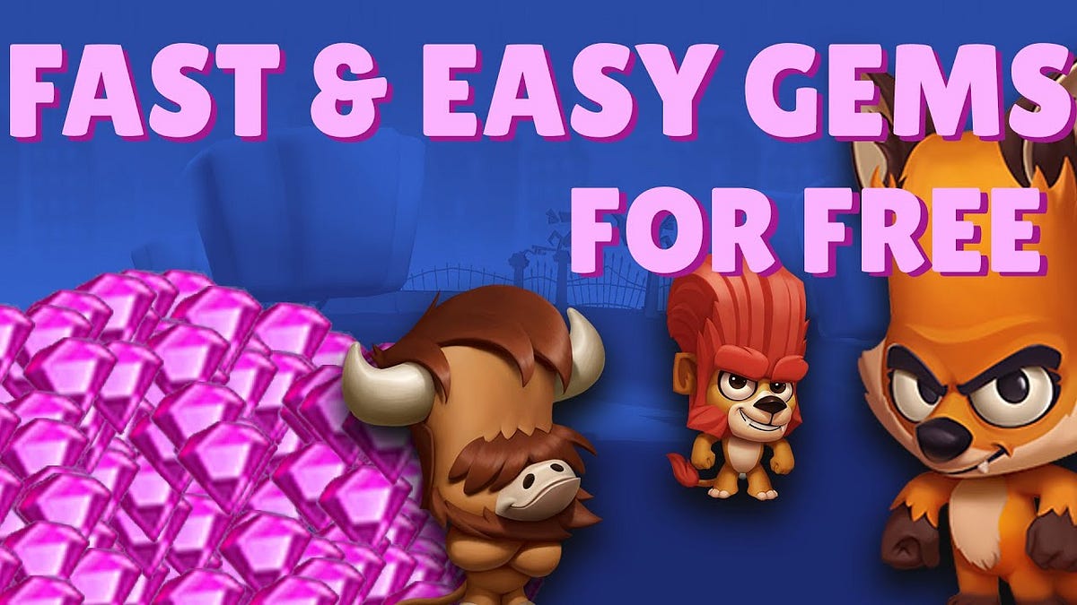 how to get free GEMS in Zooba - sara peter - Medium