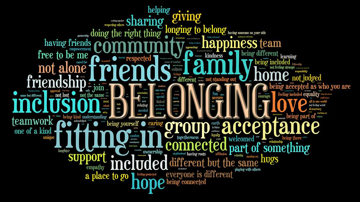 What does it mean to belong?. “That is part of the beauty of all… | by ...