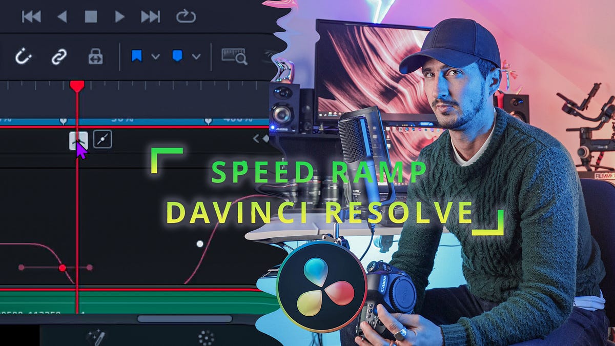 How to Speed Ramp in Davinci Resolve 18 in 1 minute! - Jesus Gomez - bysumex - Medium