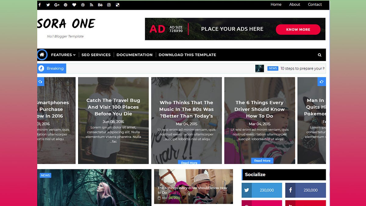 5 Best Responsive Blogger Templates 2021 | by ProBlogger | Medium