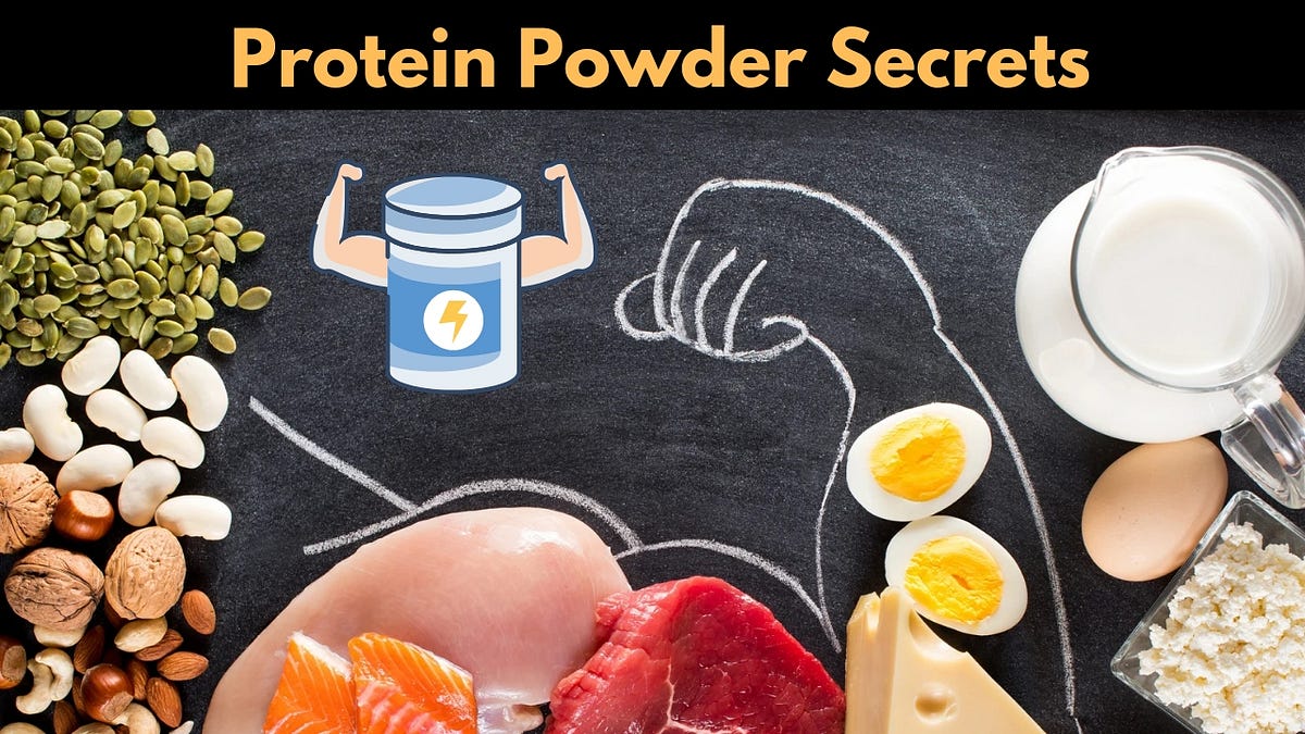 Is protein powder the secret to muscle gain?😱 Find out the truth. | by ...