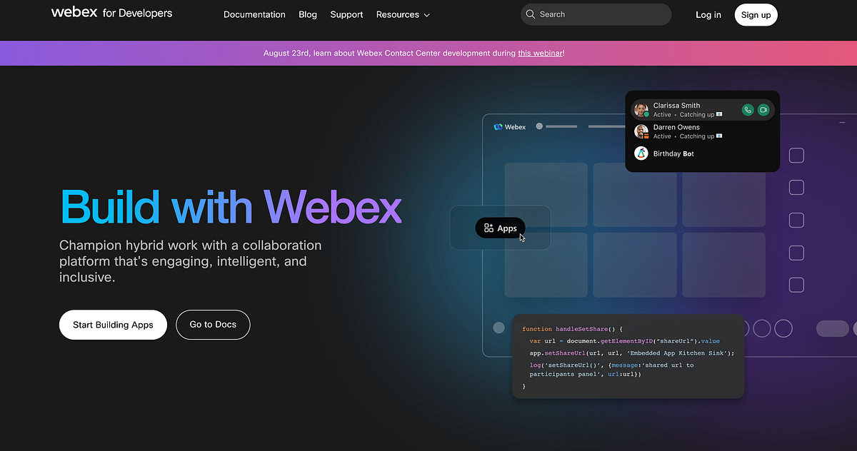Create chat rooms and send messages using the Cisco Webex API | by ...
