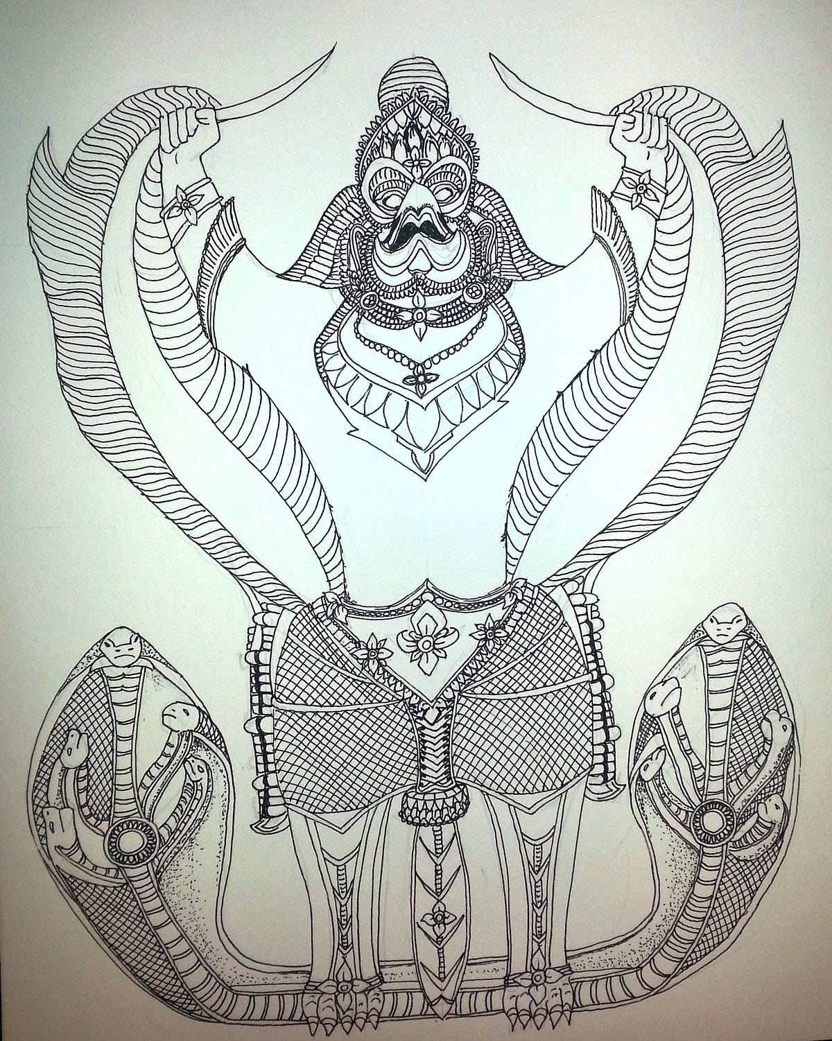 Garuda In The Mist - Write Under the Moon - Medium