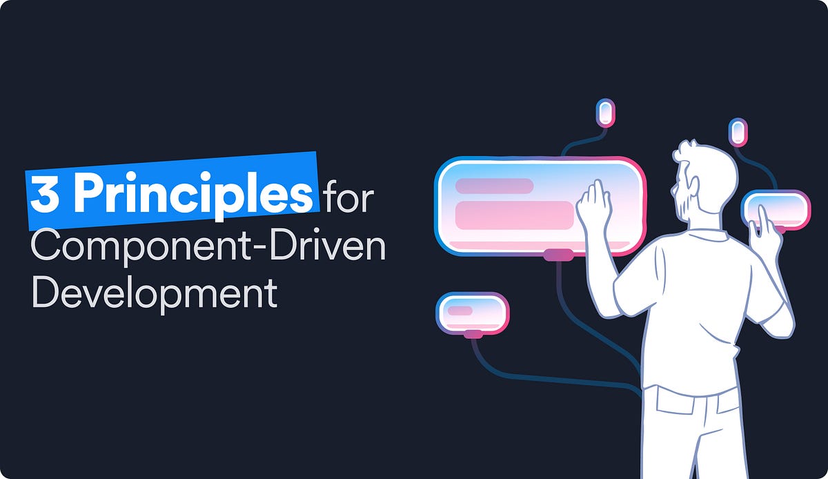 3 Principles for Component-Driven Development, Modular Design and Modular Architecture | by Eden ...