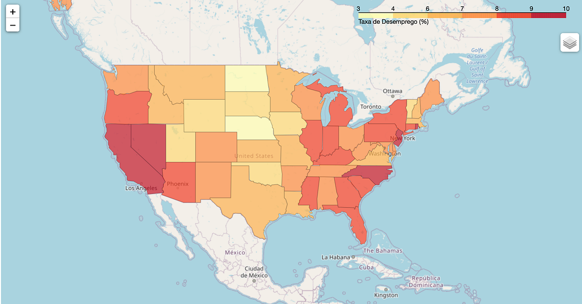 Criando Mapas Interativos e Choropleth Maps com Folium em Python | by Gustavo R Santos | Data ...