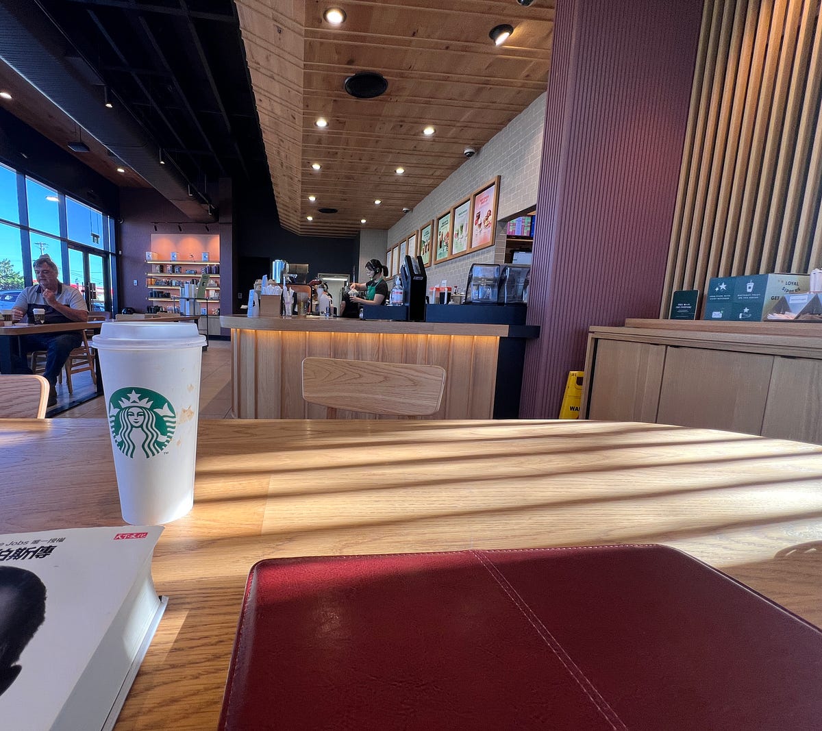 Easter Morning at Starbucks, Waiting for the Sun to Fully Rise | by ...