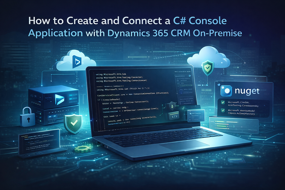 How to Create and Connect a C# Console Application with Dynamics 365 ...
