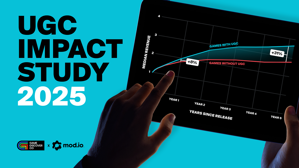 UGC Impact Study 2025. GameDiscoverCo & mod.io publish an… | by Loïc Fontaine | mod.io