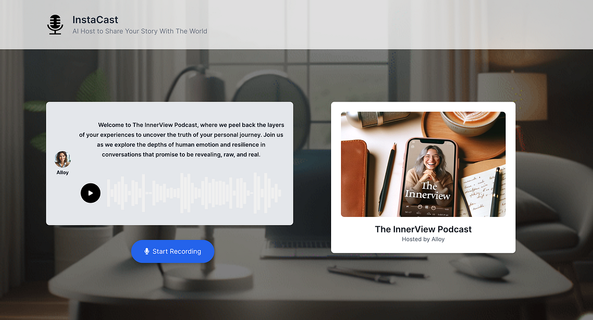 Can AI make us all Podcasters?. Everyone has a story to tell. Everyone… | by Ahmed Behairy | Medium