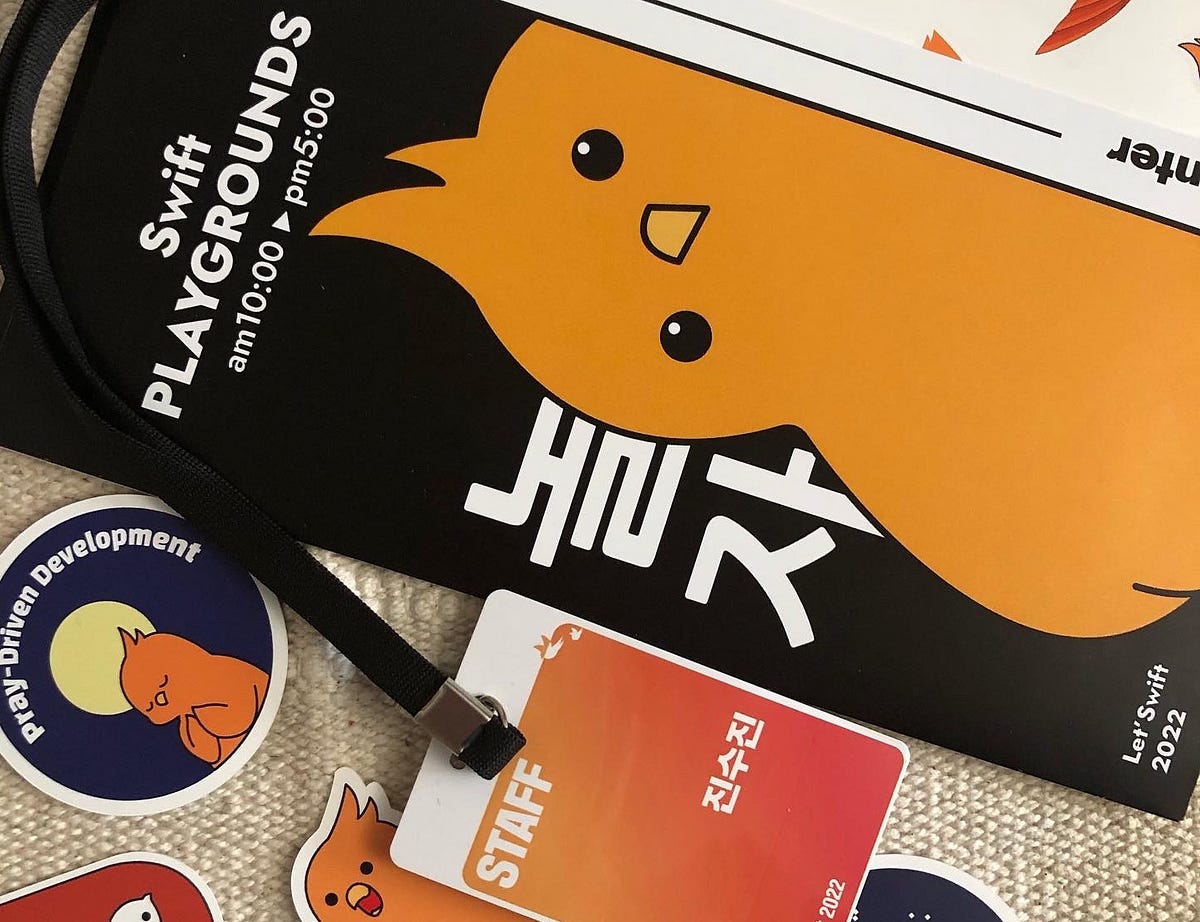 Let’Swift 2022 회고. Swift 커뮤니티 행사인 Let’s Swift 에서 위원회로 참여할… | by SUJIN JIN | Medium