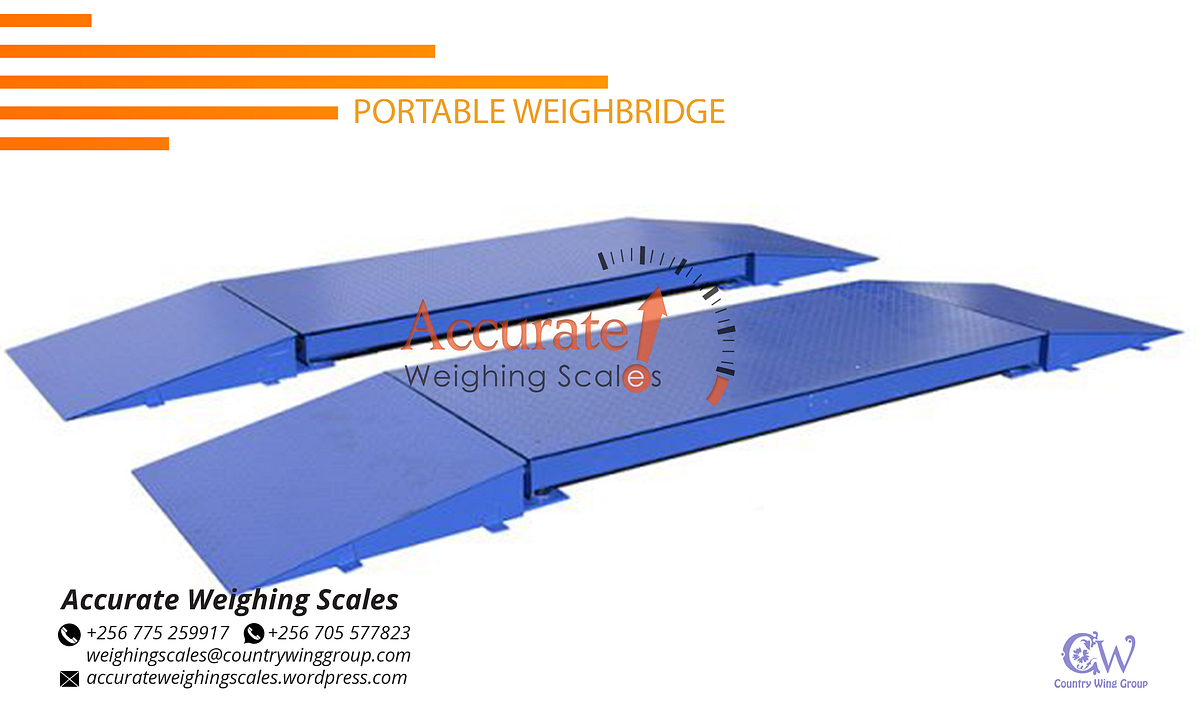 Strong H-beam structure weighbridges for easy loading in trucks Bombo ...