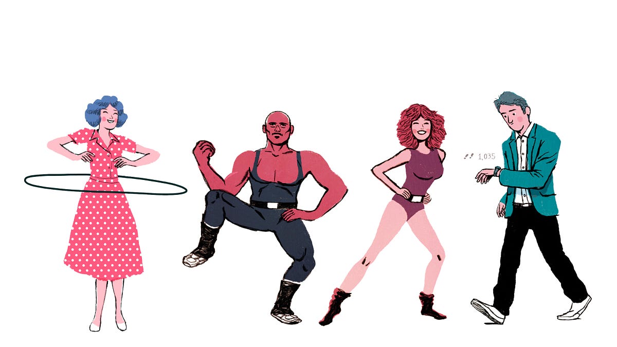 The Evolution of Fitness Trends: From Jazzercise to CrossFit | by ...