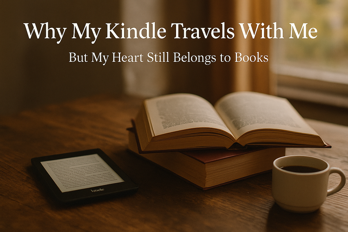 Why My Kindle Travels With Me, But My Heart Still Belongs to Books | by ...