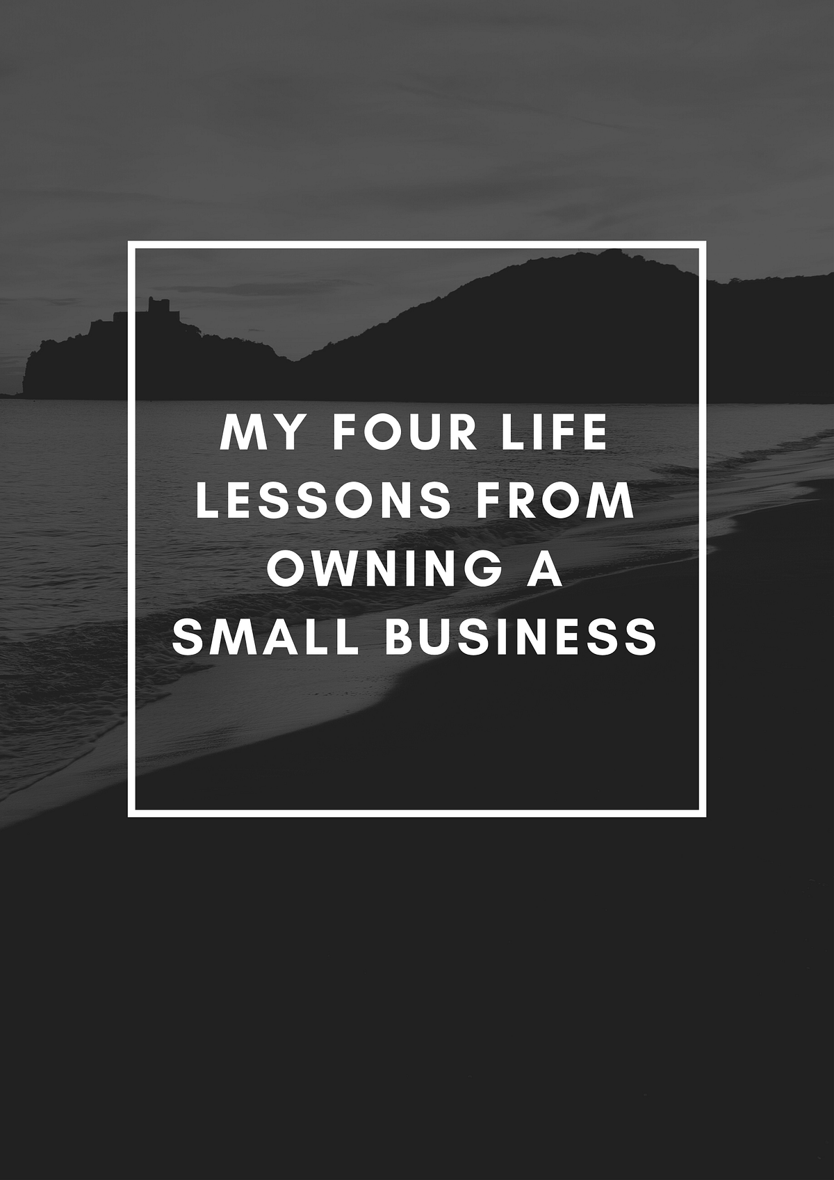LIFE LESSONS FROM BEING A SMALL BUSINESS OWNER | by Melody Mukami | Medium