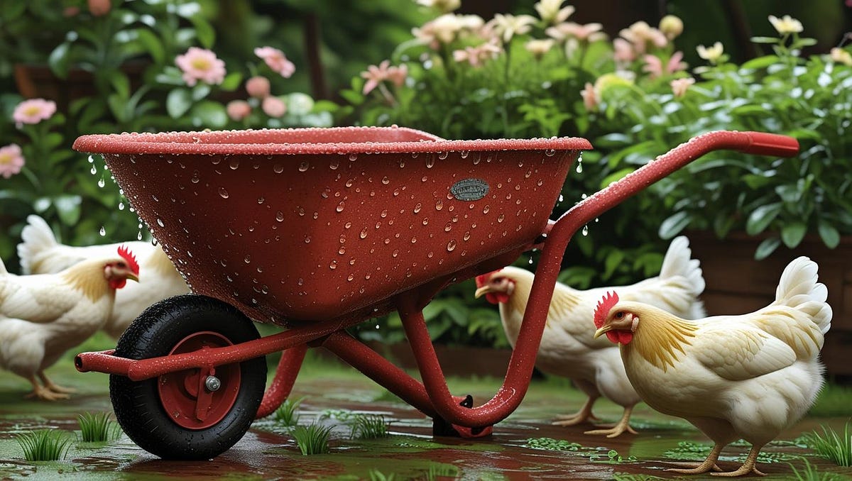 A Lot Depends on the Red Wheelbarrow | by Anantdhavale | Jun, 2025 | Medium