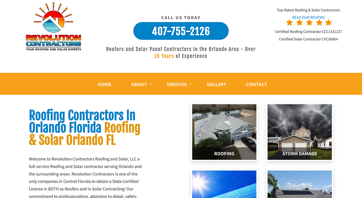 Revolution Contractors Roofing and Solar, LLC Review | Save Money with ...
