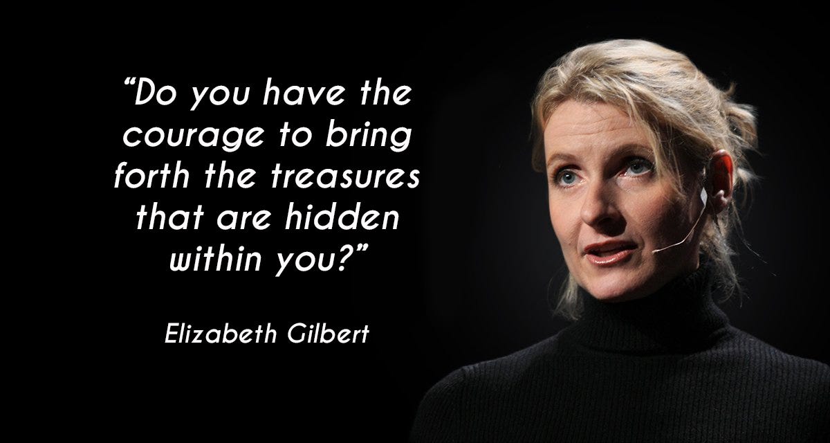 Create Better Art by Following the Lessons from Elizabeth Gilbert | by ...
