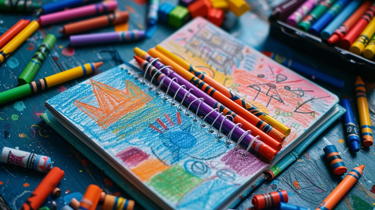 Why Every One of Us Needs a Box of Crayons | by Wayne Shi | Good Vibes ...