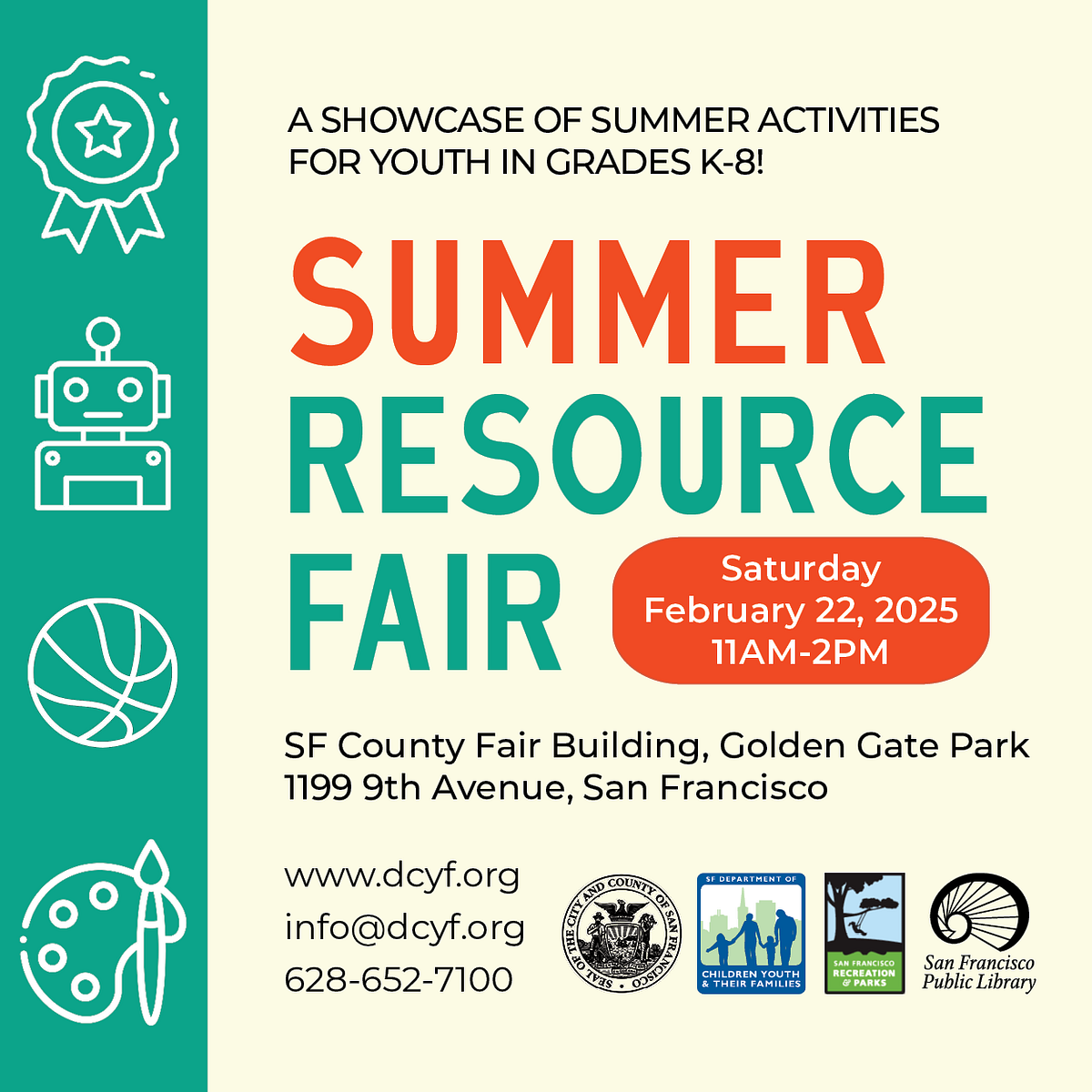 2025 San Francisco Summer Resource Fair Exhibitors: Comprehensive ...