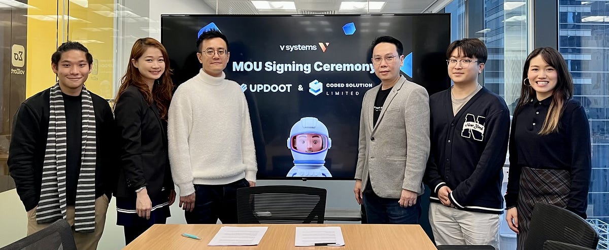 UPDOOT x Coded Solution MOU Inked | by Updoot Media | Medium