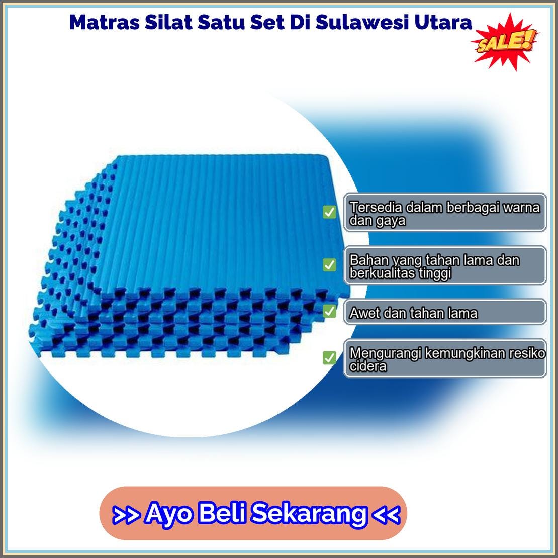 Matras Silat Satu Set Di Sulawesi Utara - Harga Matras Taekwondo - Medium