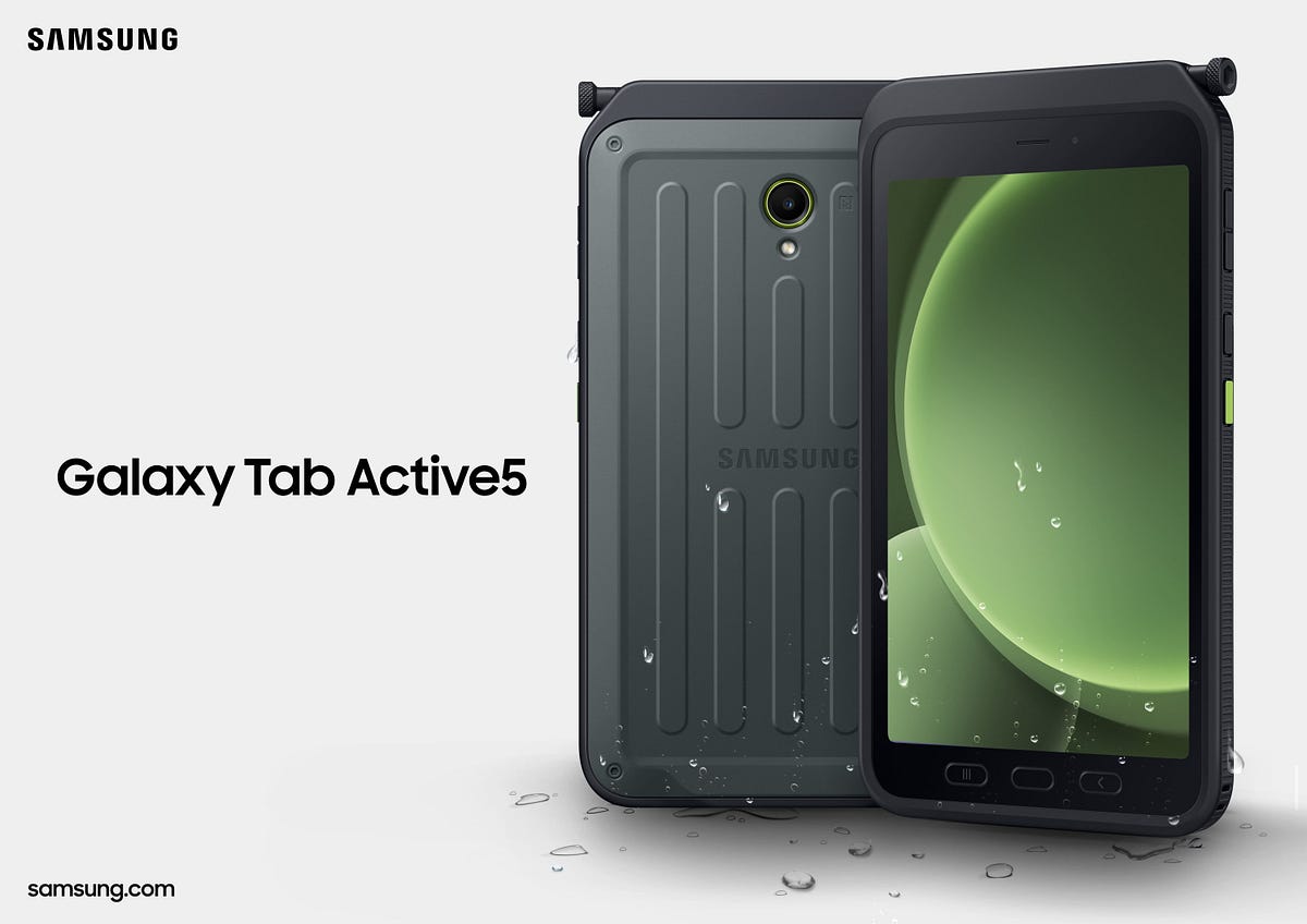 Introducing Samsung’s Rugged Galaxy Tab Active 5 New Tablet | by Faisal ...