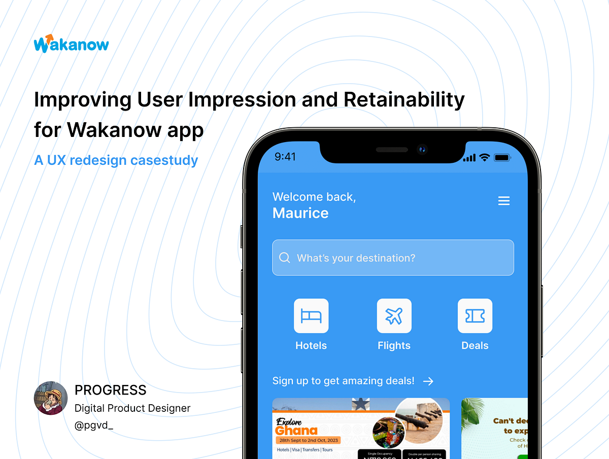 Improving User Impression and Retainability for Wakanow app | by ...