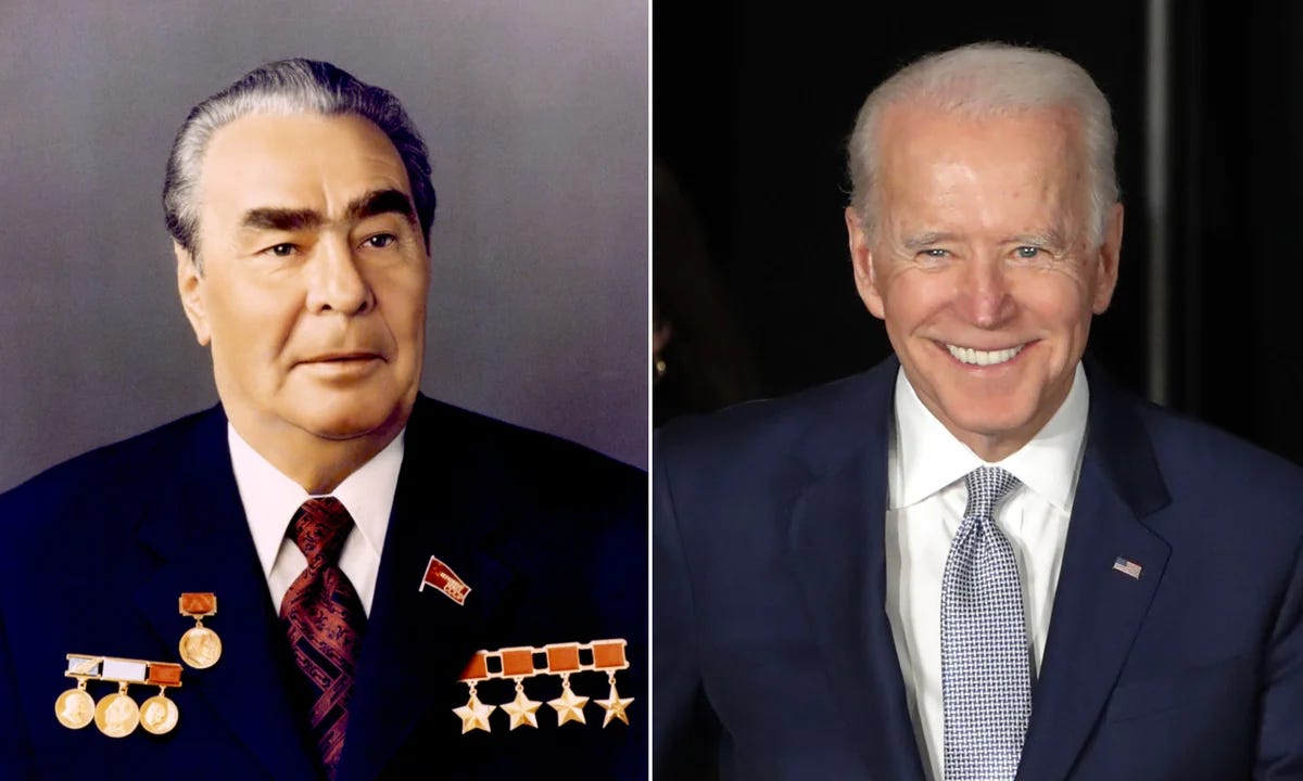 Soviet Gerontocracy is live and well… and safely residing in Washington ...